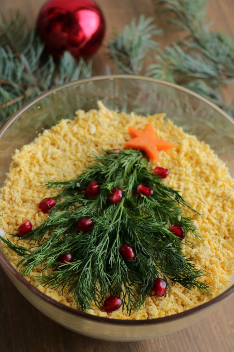 Салат Мімоза – класичний рецепт з рибними консервами